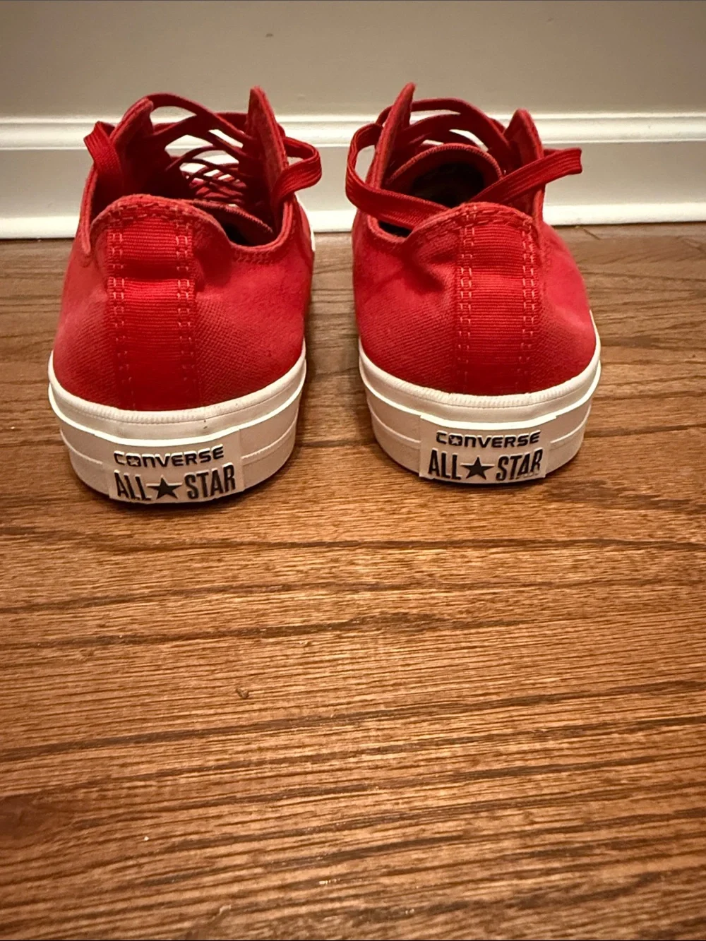 Converse | Shoes | Converse Lowtop Chuck Taylor Ii In Salsa Red | Poshmark